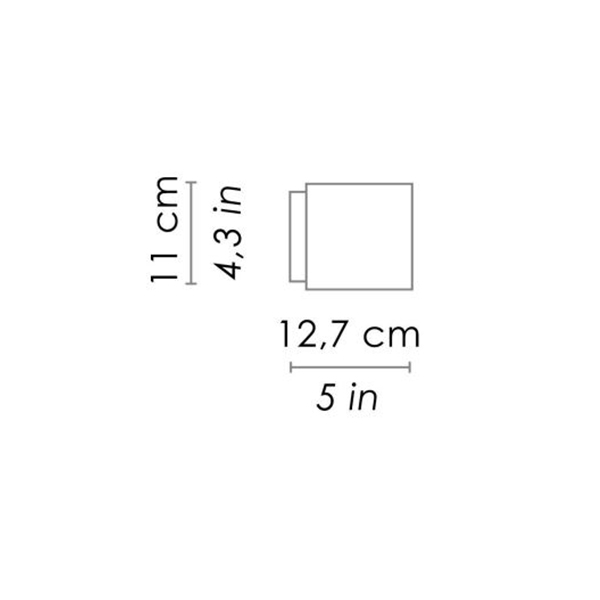 Dado magneto soffitto/parete - Ai lati - Applique - Progetti in Luce